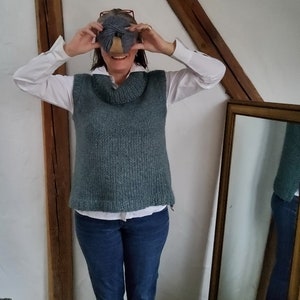 ANLEITUNG Slipover / Pullunder, S-XXXL, auch für Anfänger, Super Bulky ...