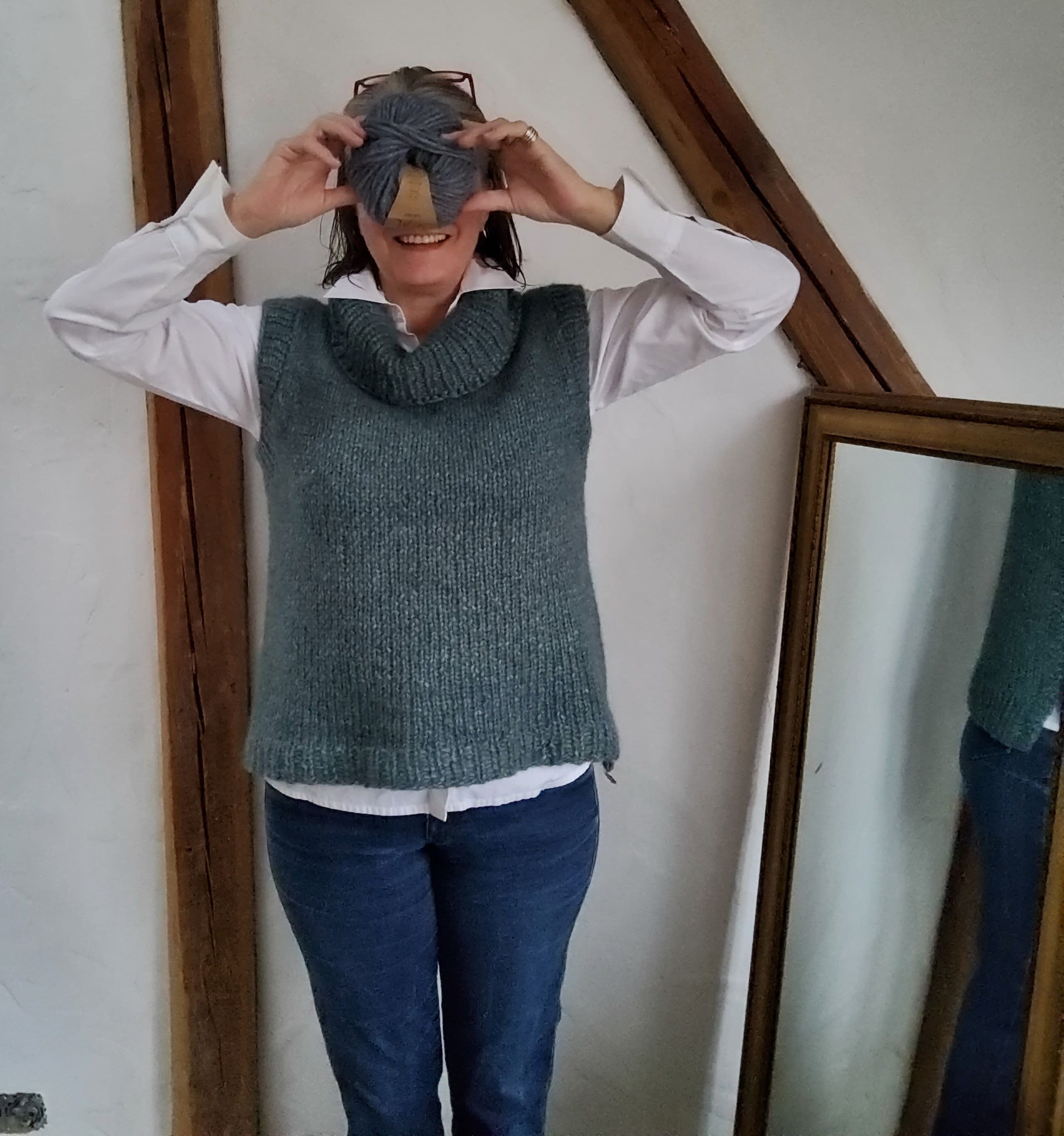 ANLEITUNG Slipover / Pullunder, S-XXXL, auch für Anfänger, Super Bulky ...