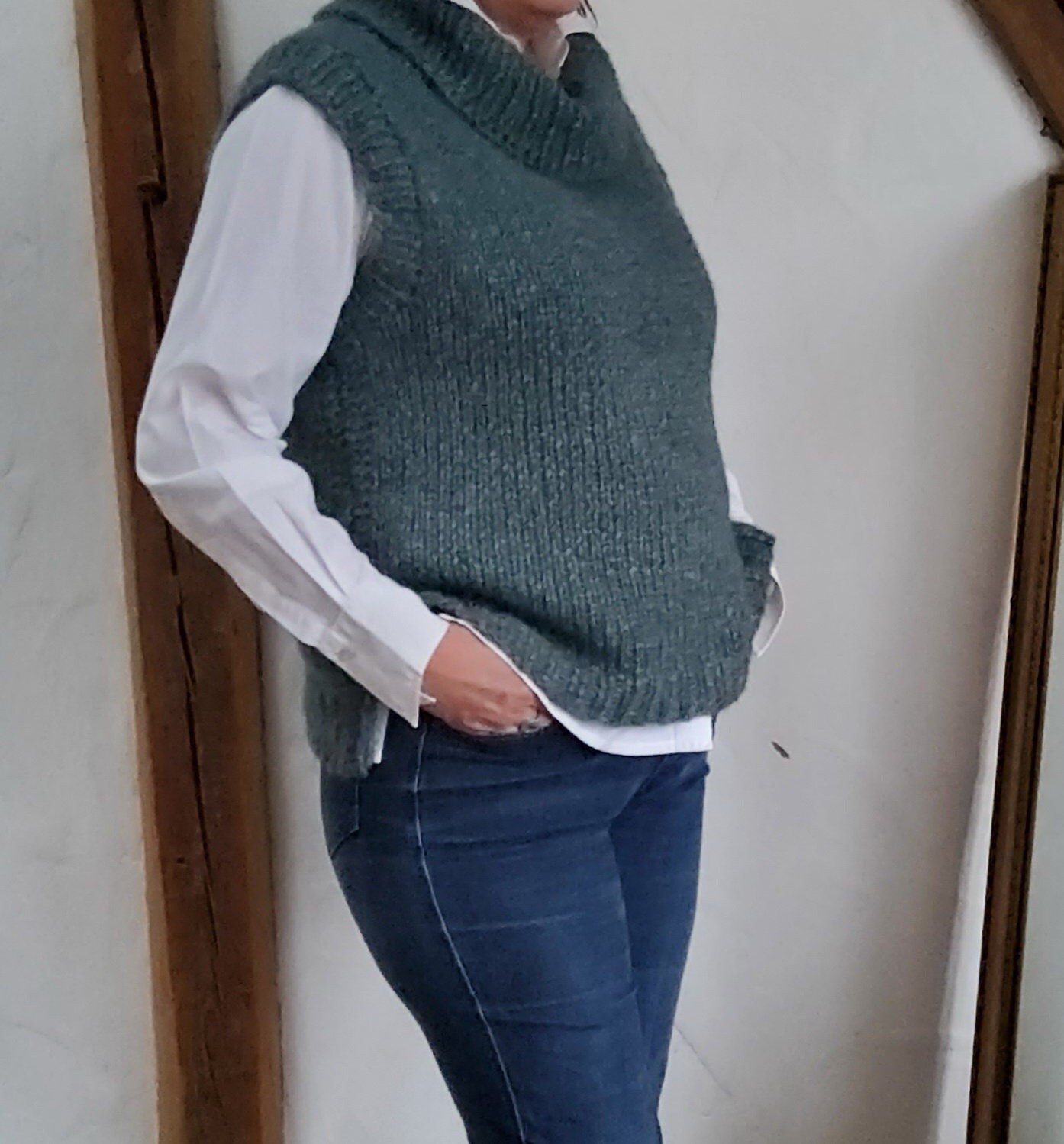 ANLEITUNG Slipover / Pullunder, S-XXXL, auch für Anfänger, Super Bulky ...