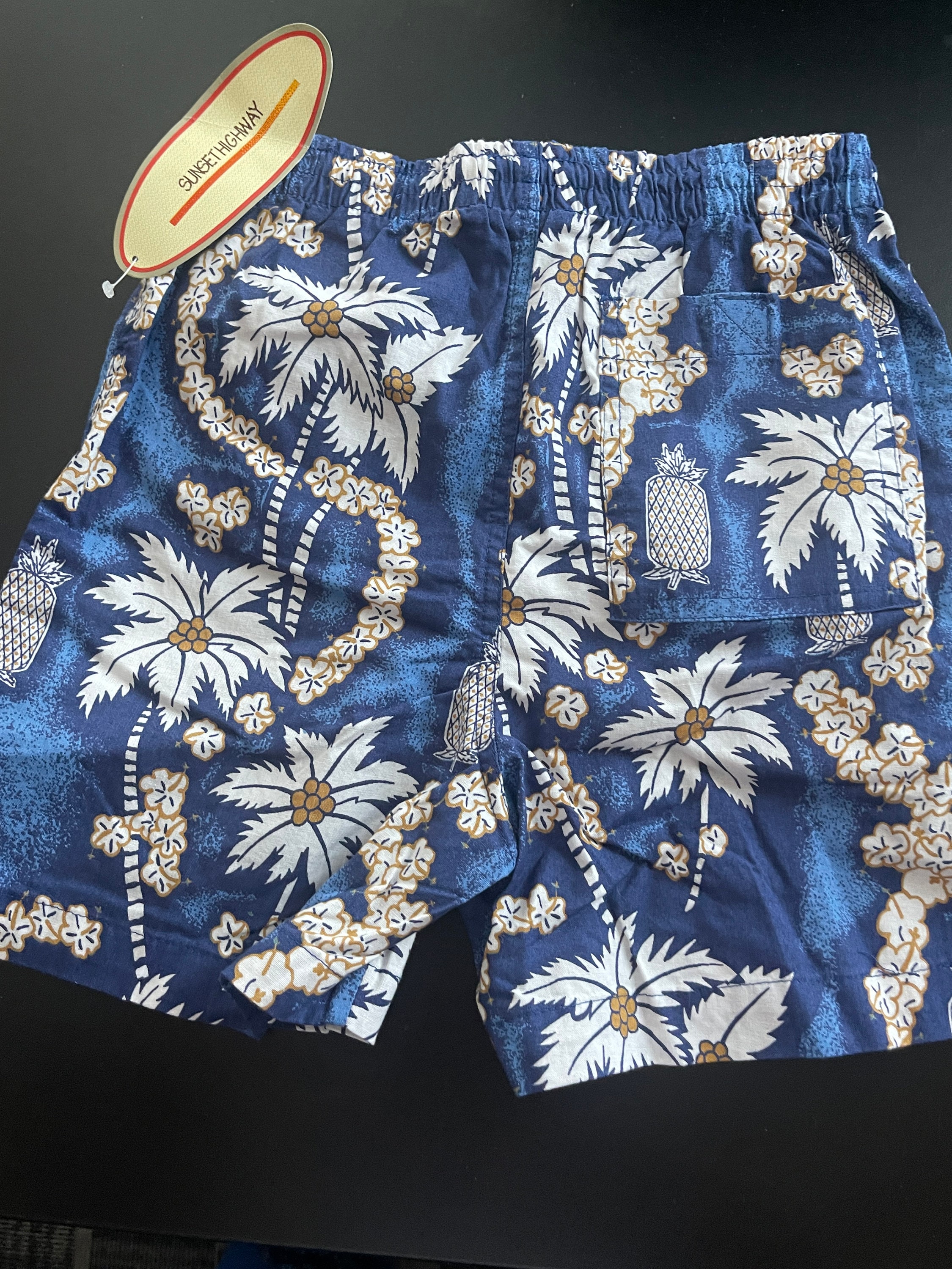 Vintage Deadstock 80s 90s Retro Hibiscus Palm Trees Pineapples - Etsy