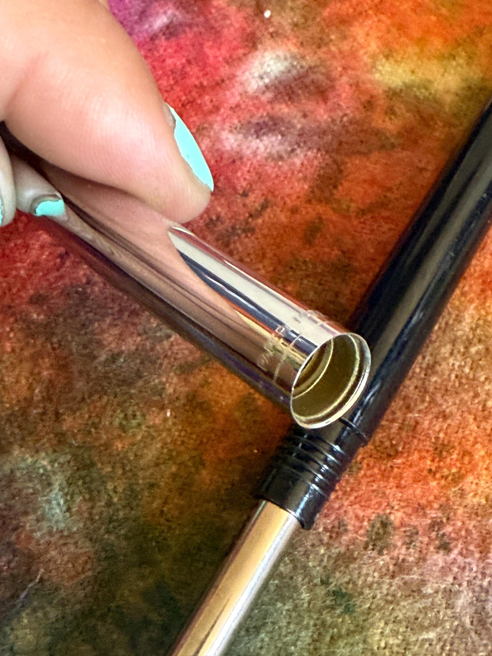 Vintage 90s BLACK Paper Mate Double Heart Profile Ball Pen Slim Grip ...