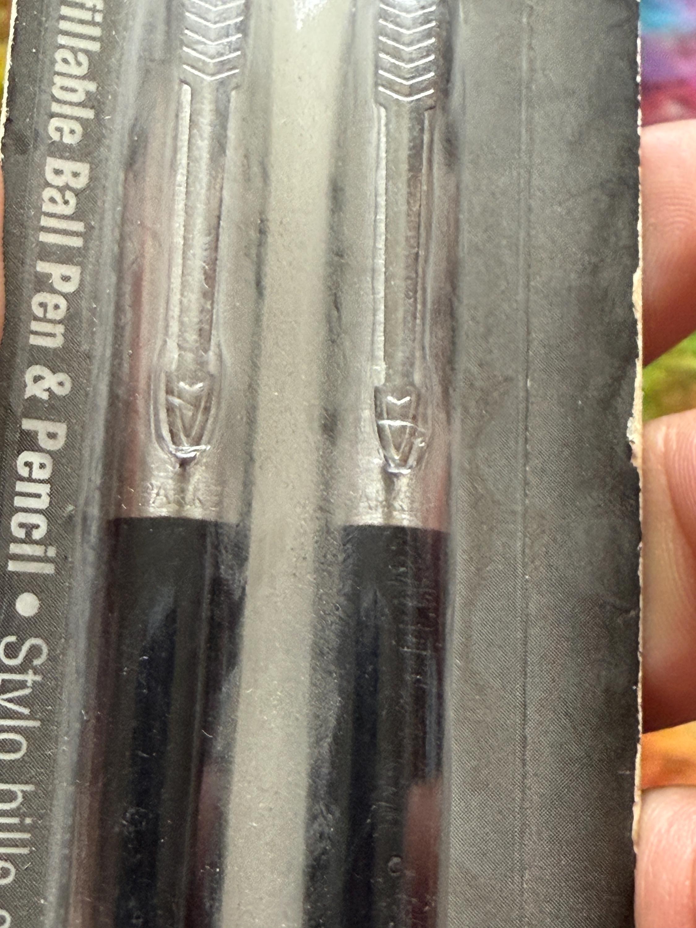 Vintage Deadstock 90s Black Ink Parker Jotter Ball Pen & Pencil BLACK ...