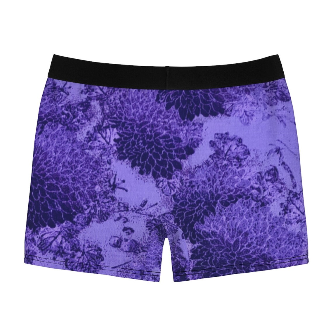 MEN BOXER BRIEFS Men Printed Boxer Polyester Underwear | Etsy