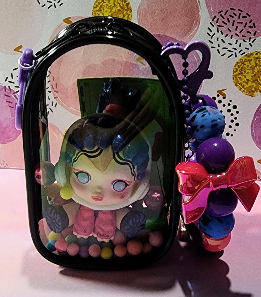 Cute Backpack Clip/display/ Skullpanda Dancer Decorative Clip for Bag ...