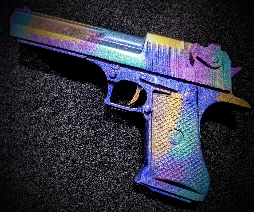 Rainbow Colored Handguns | My XXX Hot Girl