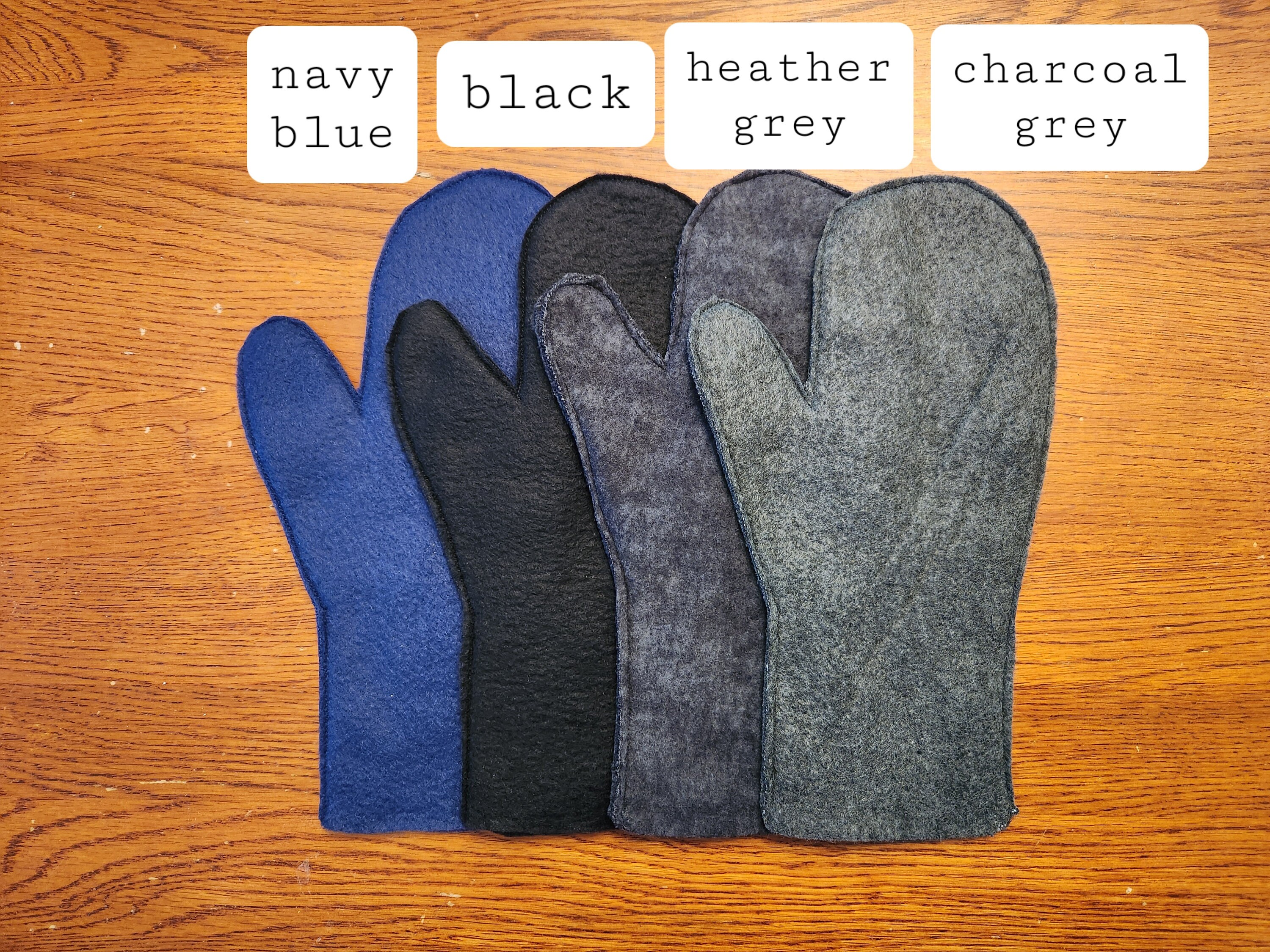 Small Women's Fleece Mitten Liners - Etsy
