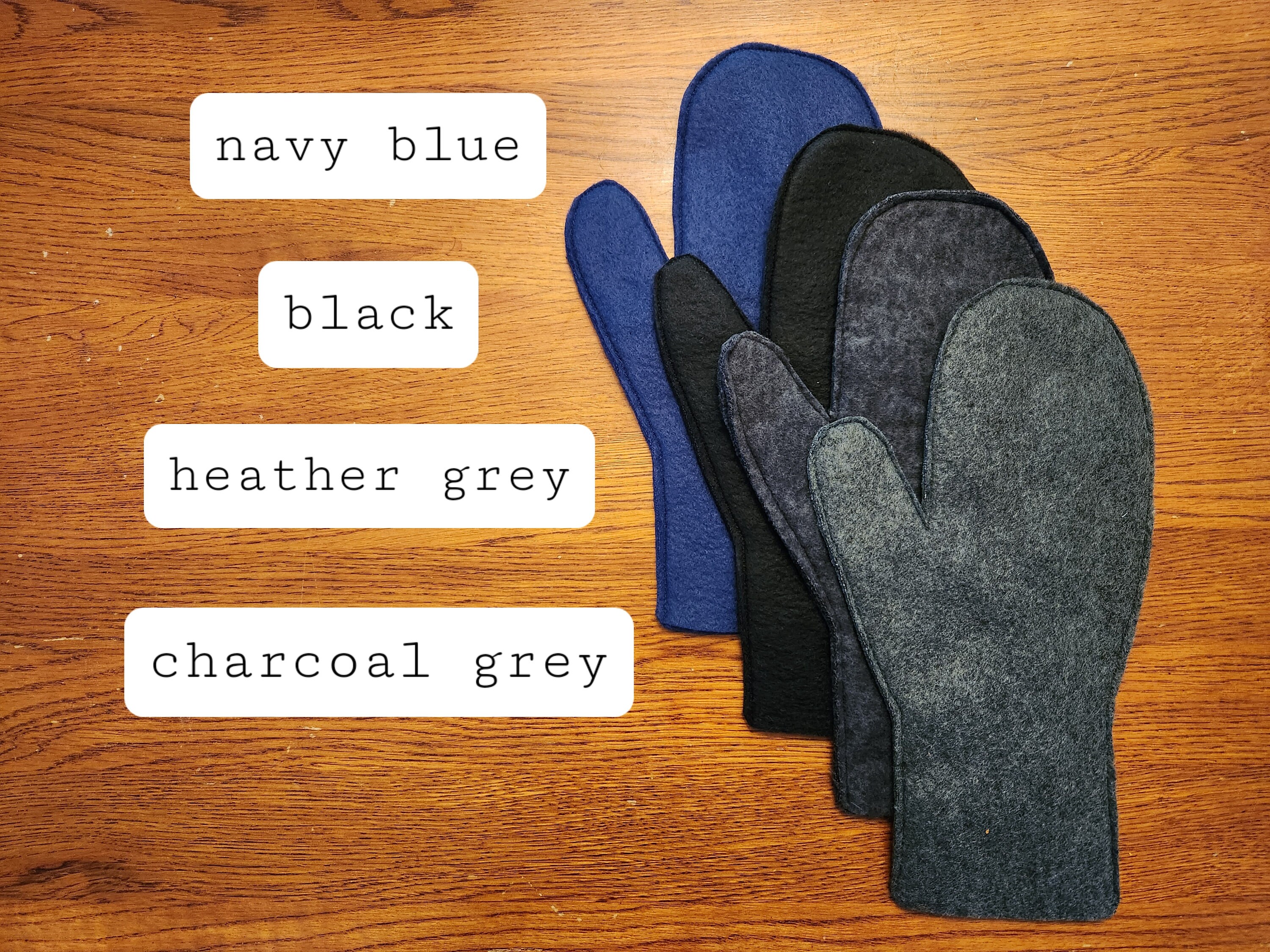 Medium Fleece Mitten Liners - Etsy