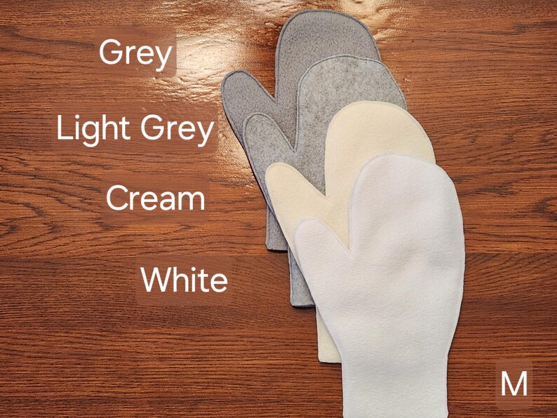 Medium Fleece Mitten Liners - Etsy
