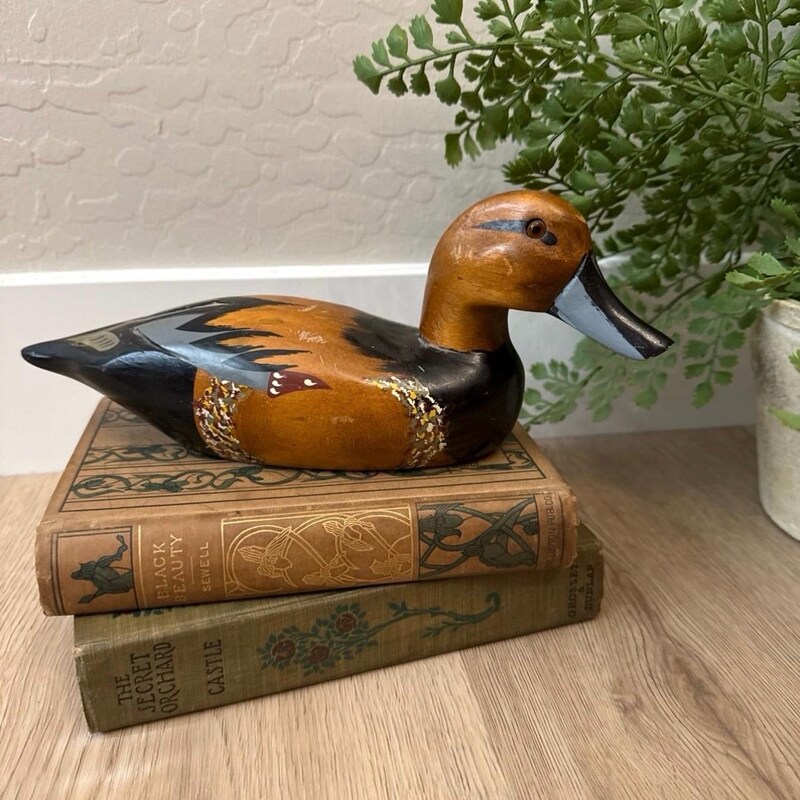 Wooden Duck Decoy - Etsy