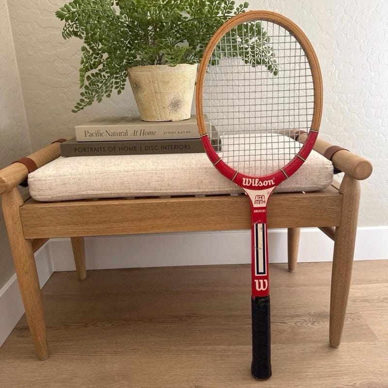 Wooden Tennis Racket - Etsy