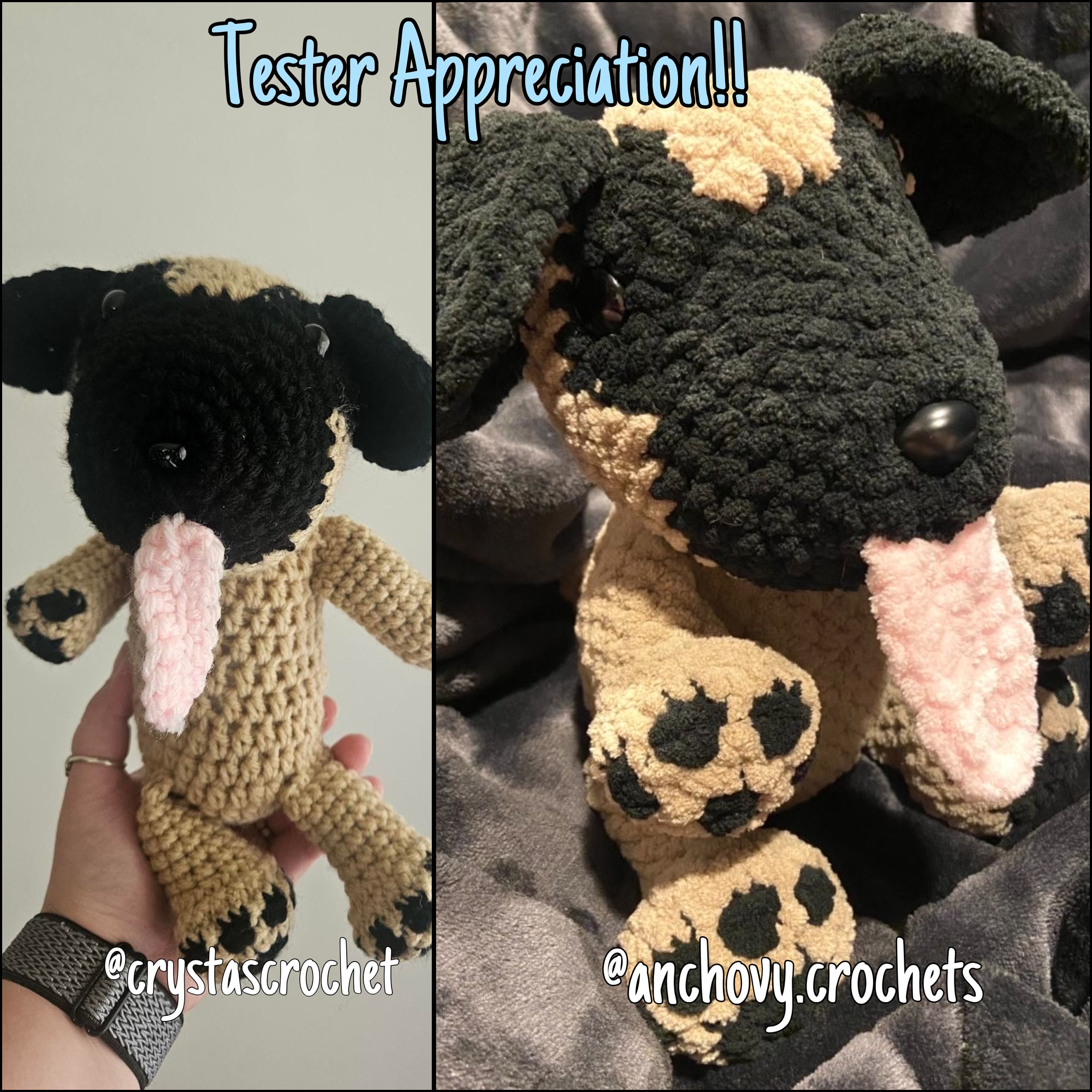Jojo the Mastiff Pup 2-in-1 Crochet Pattern - Etsy