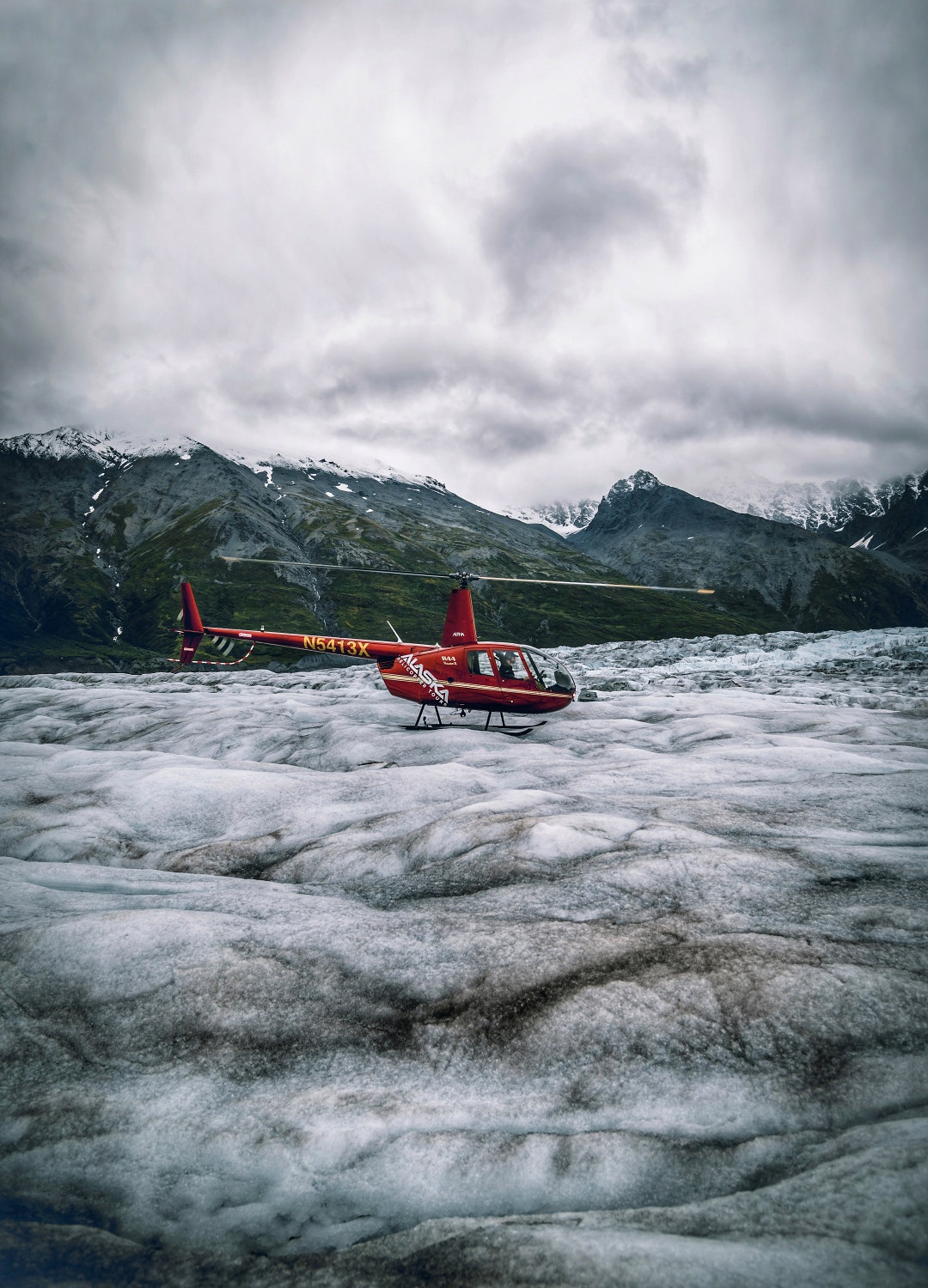 Alaskan Helicopter Tour | Helicopter | Alaska | Glacier | Knik Glacier ...