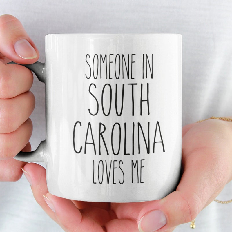 South Carolina Mug - Etsy