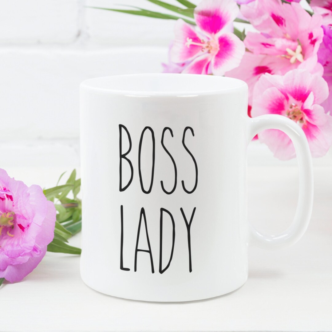 Boss Lady, Cute Coffee Mug, Gift for Her, Boss Gifts, Coffee Mug Gift ...