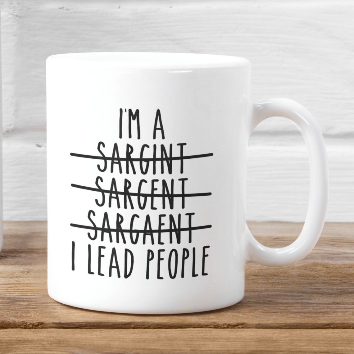 Sergeant Gift Sergeant Mug Sergeant Promotion Sergeant | Etsy