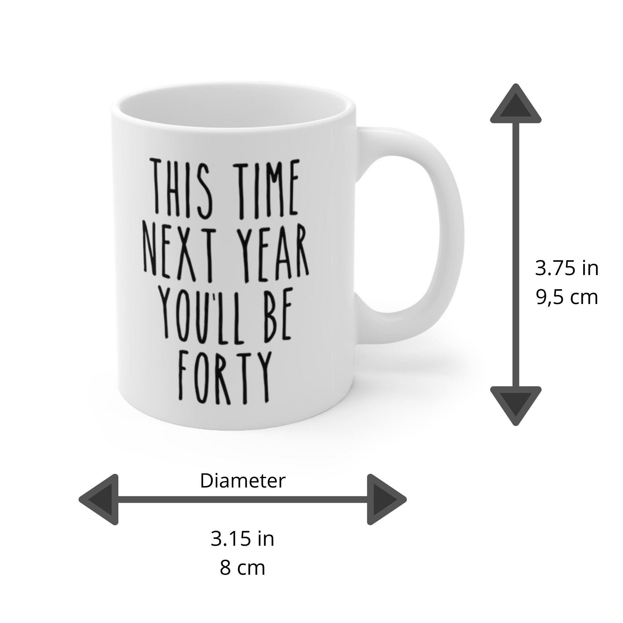 Funny 39th Birthday Mug 39th Birthday Gifts for Women Men - Etsy