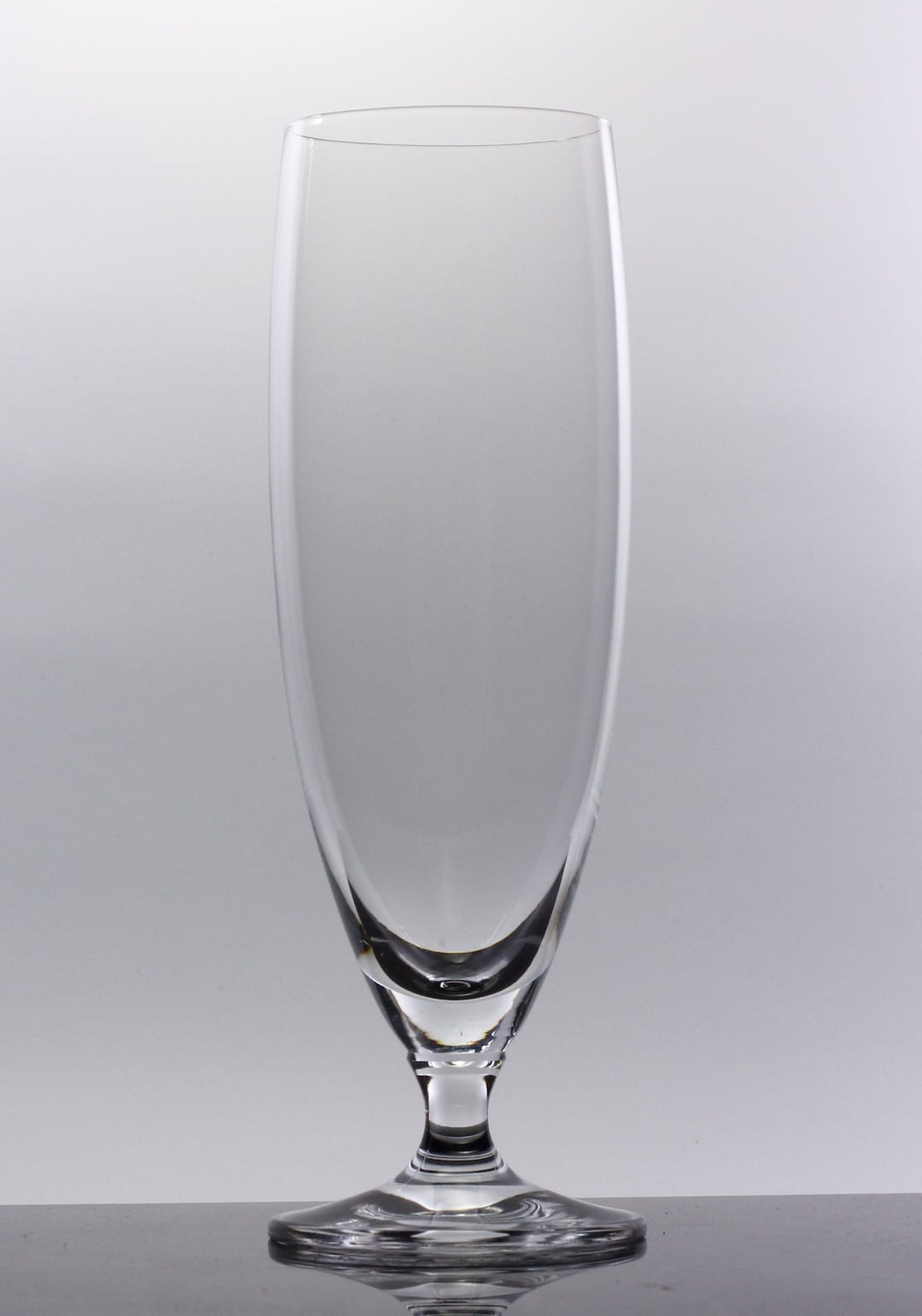 Set of 2 Vintage Pilsner Stemmed Beer Glasses - Tulip Glass - Beer ...