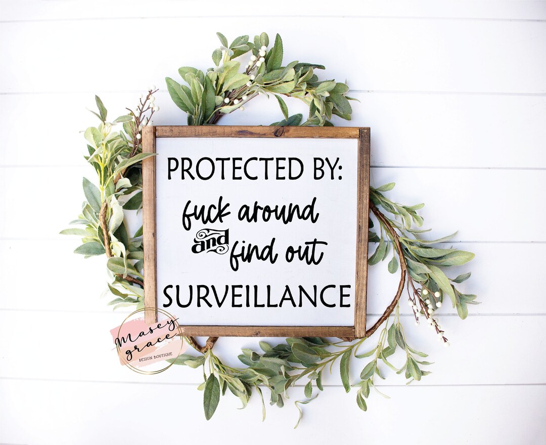 Protected By, Home Sweet Home, Surveillance, Gun, Protection, Man Cave ...