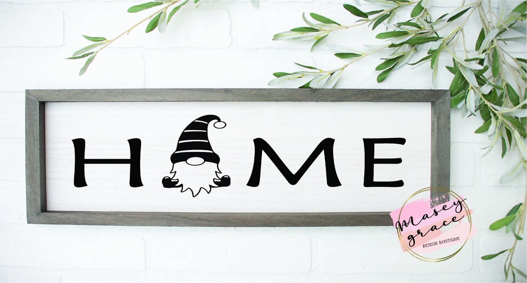 Gnome Home Svg | Gnome Svg | Christmas Svg | Winter Svg | Home Sweet ...
