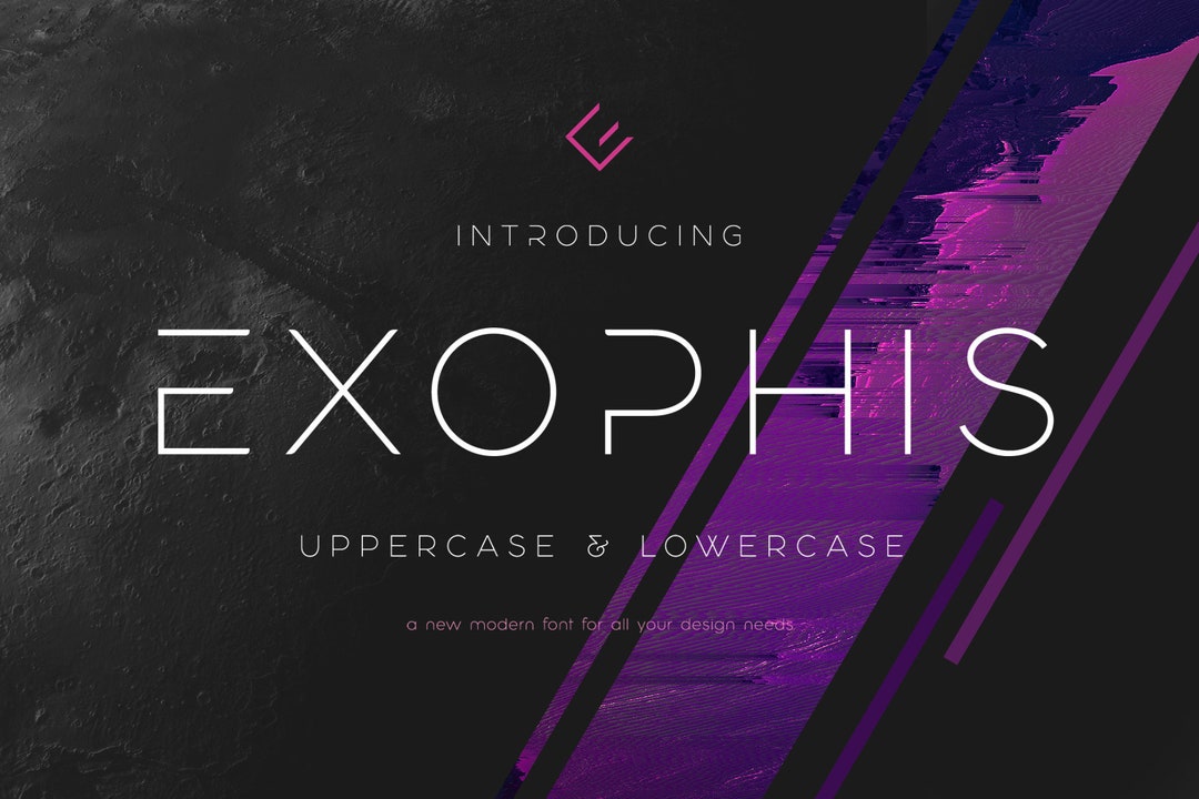 Exophis, Modern Sans Serif, Modern Font, Sans Serif Font, Sans Font ...