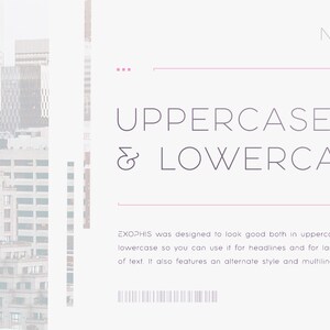 Exophis, Modern Sans Serif, Modern Font, Sans Serif Font, Sans Font ...