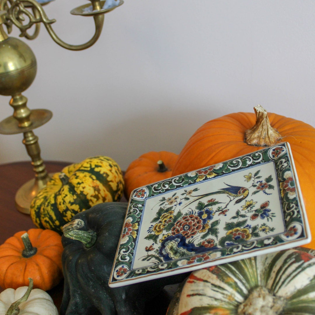 Delfts Blauw Polychroom Bord (royal Delft – Porceleyne Fles) - Etsy