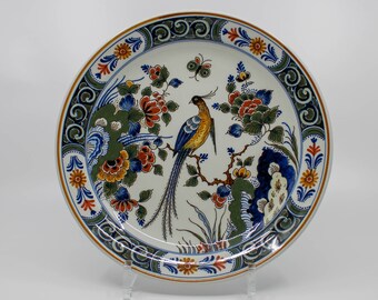 Delfts Blauw Polychroom Bord royal Delft Porceleyne Fles - Etsy