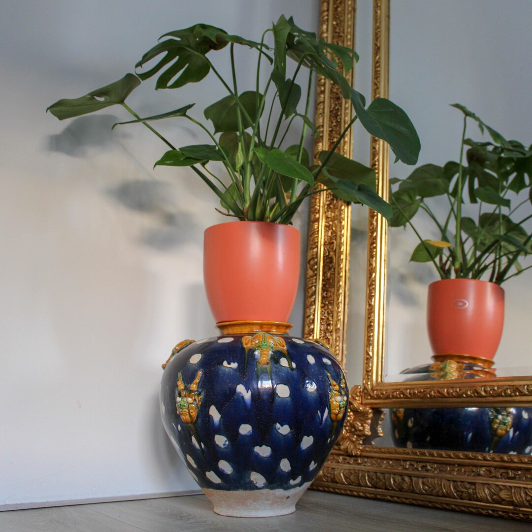 Vintage Vaas ‘olifanten & Duivels’ - Etsy