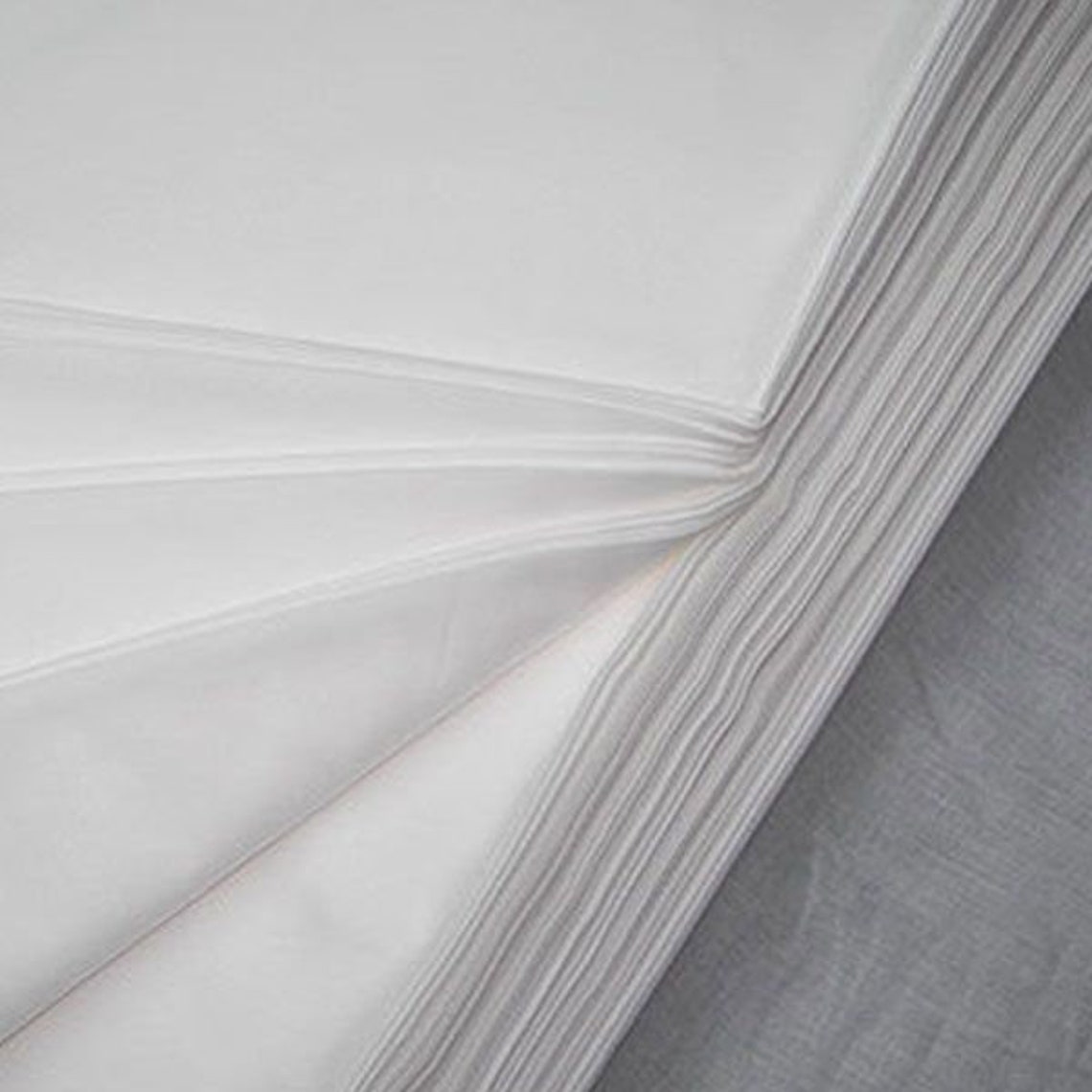 100% Natural Cotton Voile Pure White Fabric by the Yard or Meter for ...