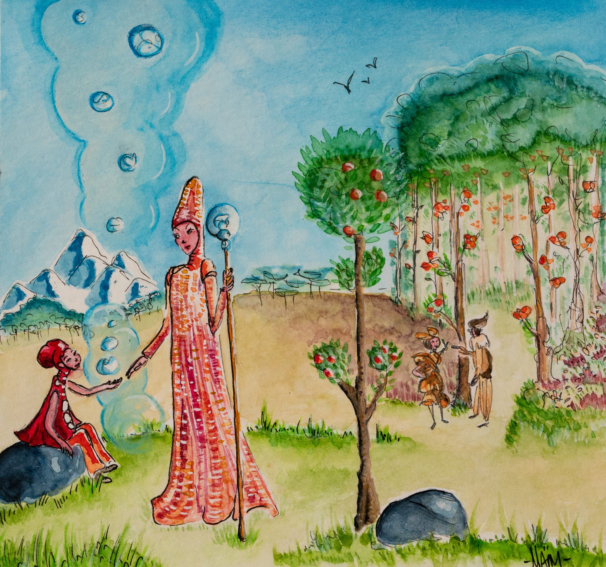 Natural Magic I Original Art - Etsy Ireland