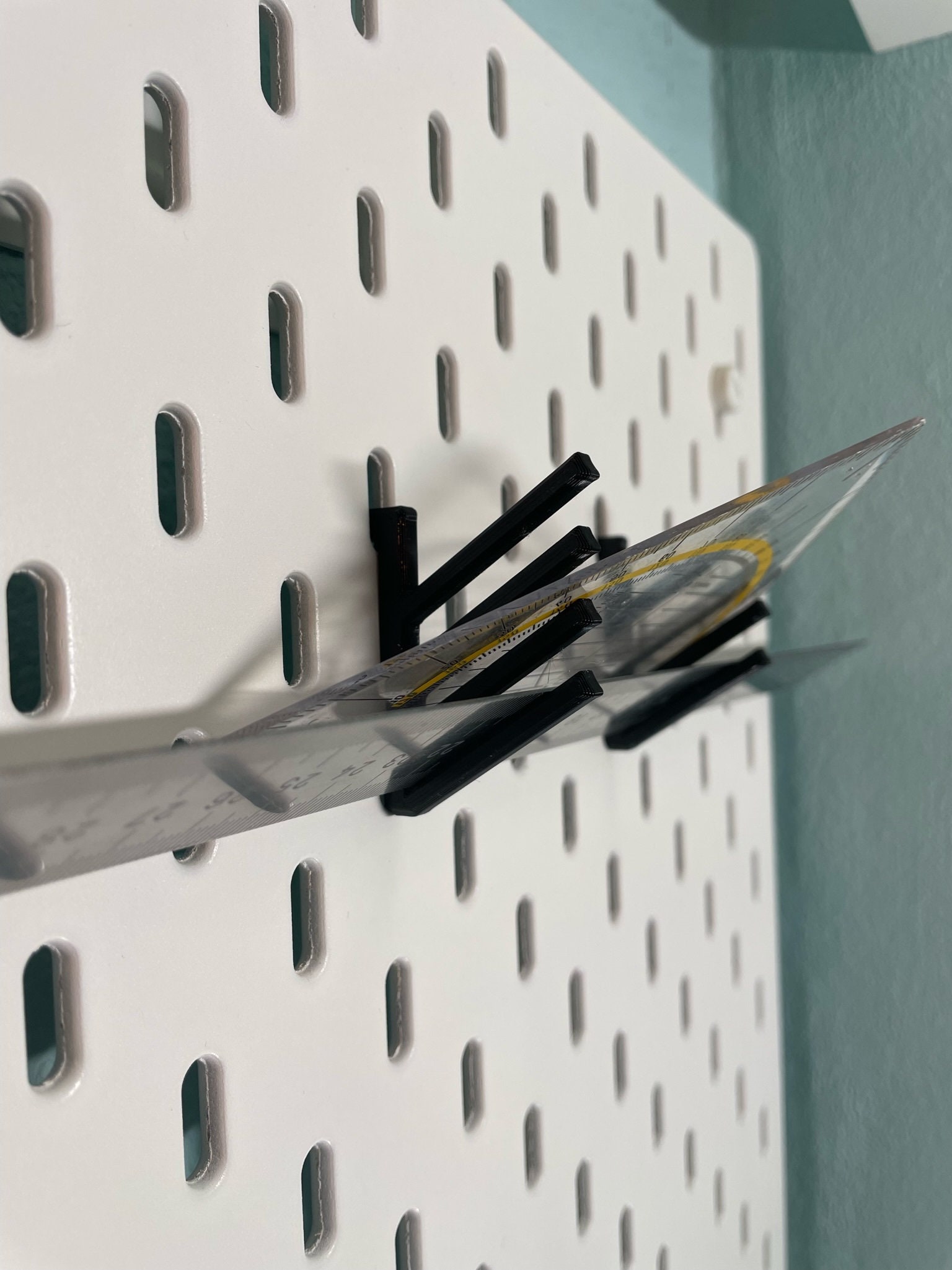 Ikea Skadis Ruler Holder - Etsy UK