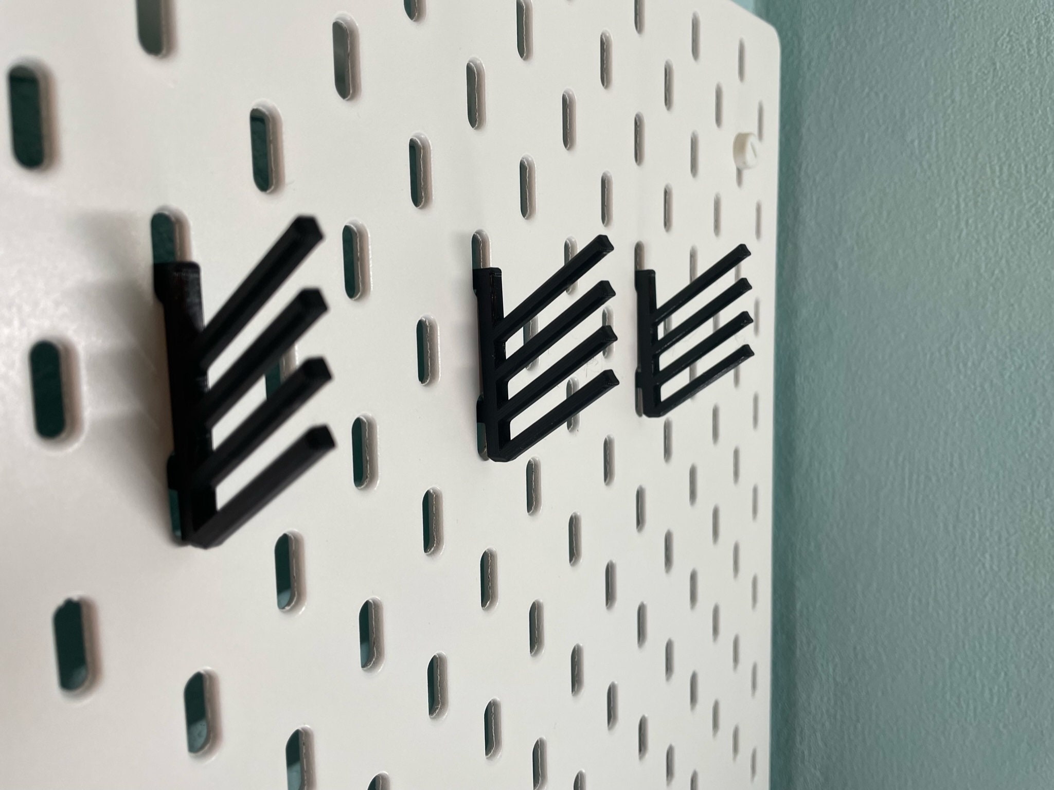 Ikea Skadis Ruler Holder - Etsy UK