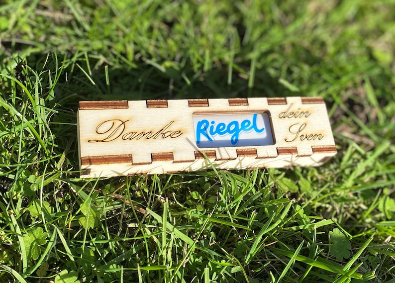 Kinder Riegel Danke Box Geschenkbox Kiste Danke ... - Etsy.de