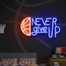 Custom Basketball Neon Sign, Personalized Sports Room Decor - Etsy