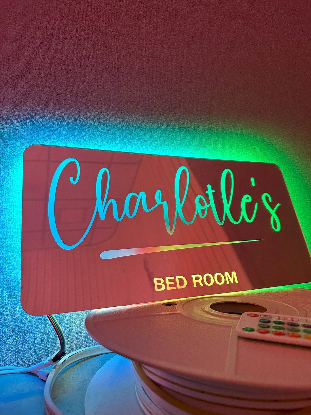 Custom Name Neon Sign for Kids, Neon Sign Bedroom Neon Sign Custom Neon ...