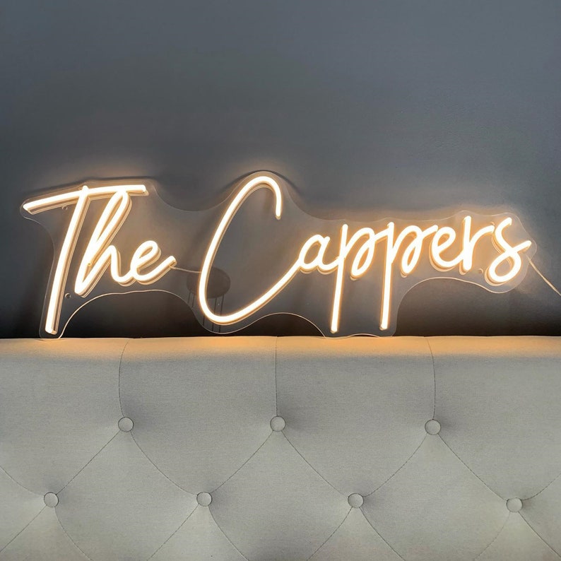 Custom NEON SIGN WEDDING Decor Neon Sign Custom Name Neon - Etsy