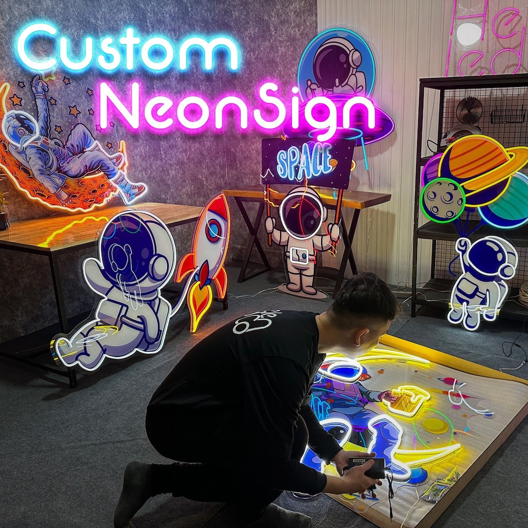 Custom Neon Sign Logo | Neon Signs | Custom Made Neon Sign | Custom ...