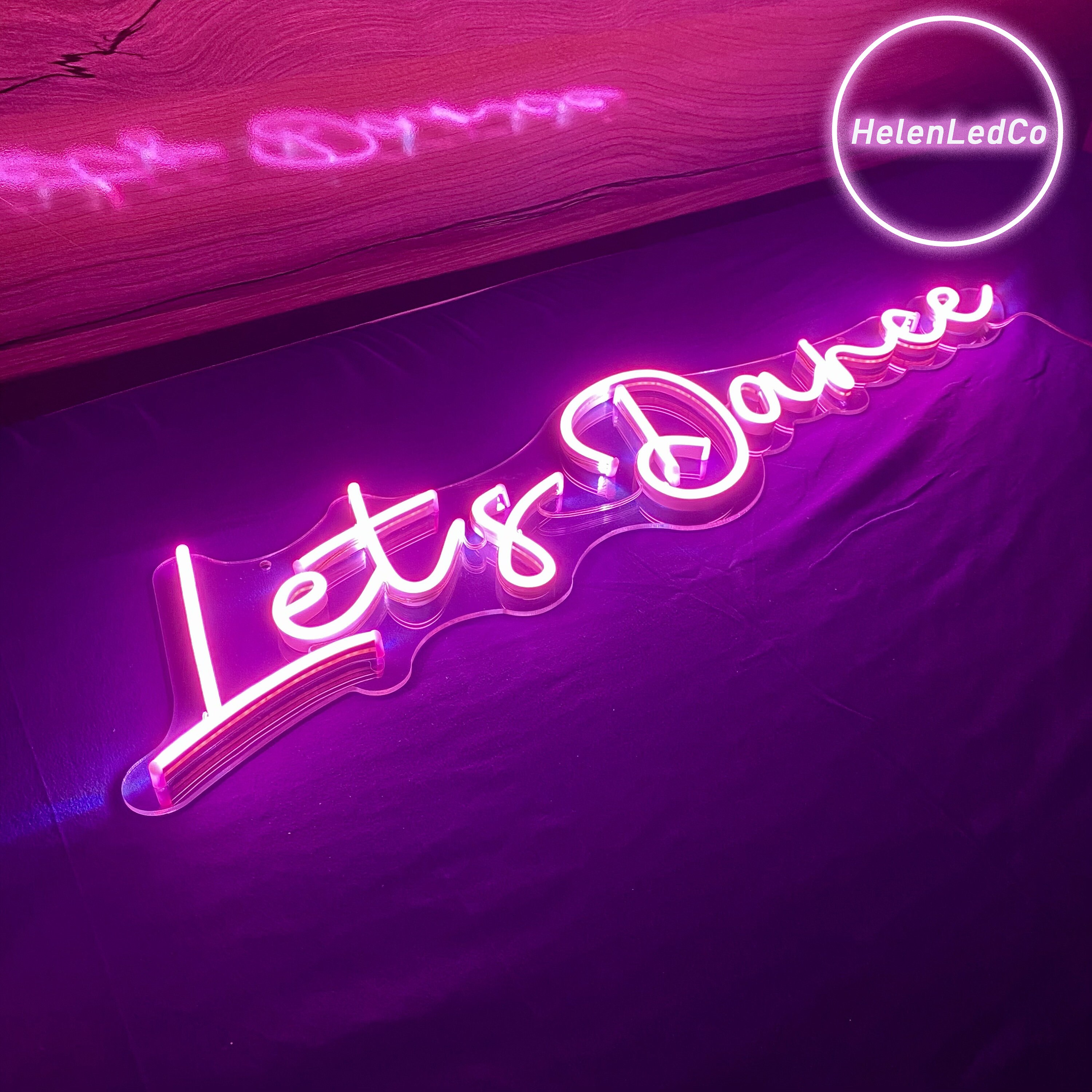 Love Your Life LED Neon Sign for Party Bar Reunion Dance Social ...