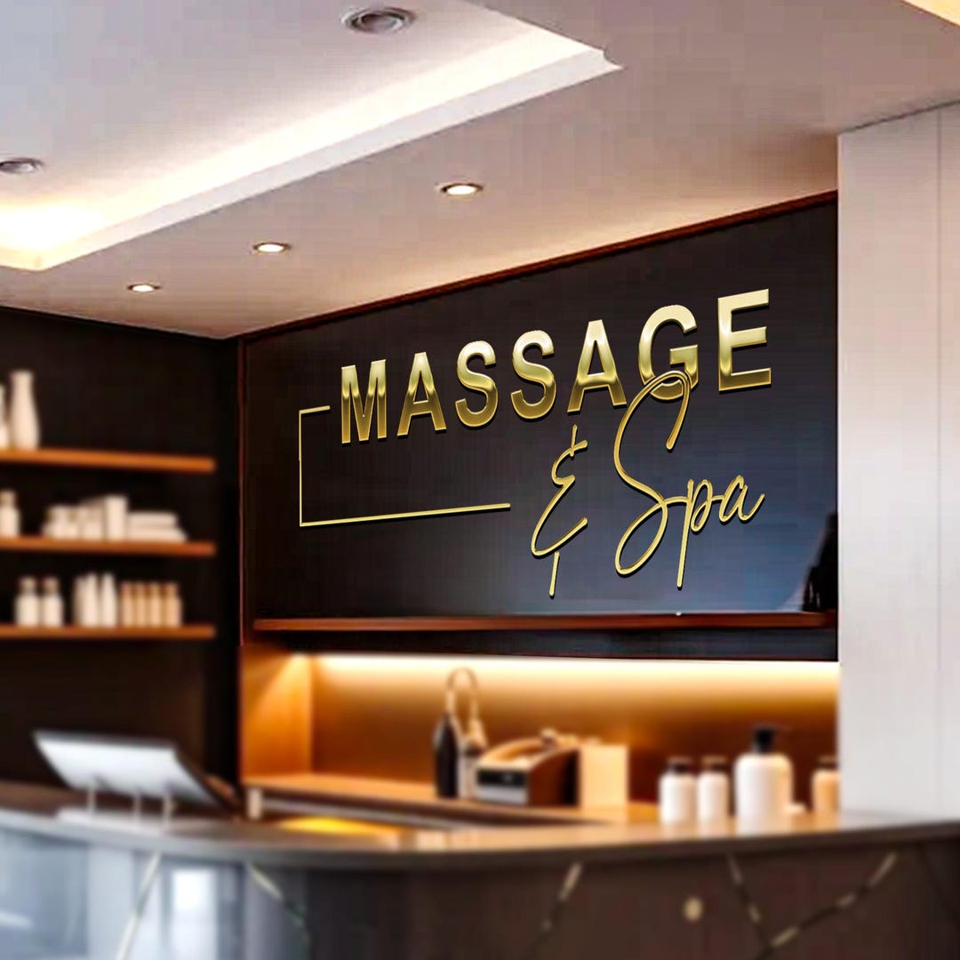 Beauty Salon Sign Business Logo Sign Reception Logo Sign Laser Cut Logo ...