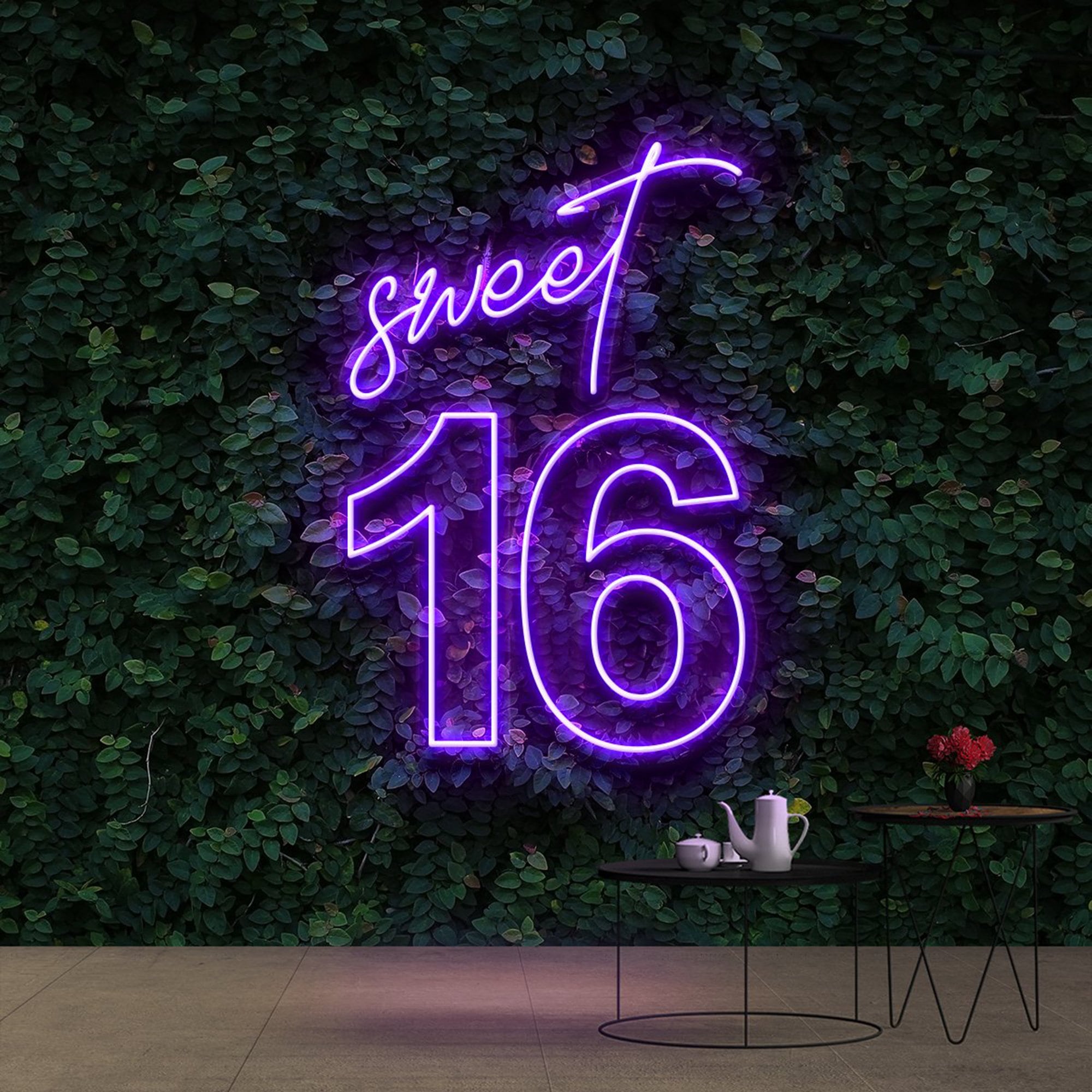 Sweet 16 Neon Sign 16 Birthday Gift Neon Sign for Room - Etsy UK