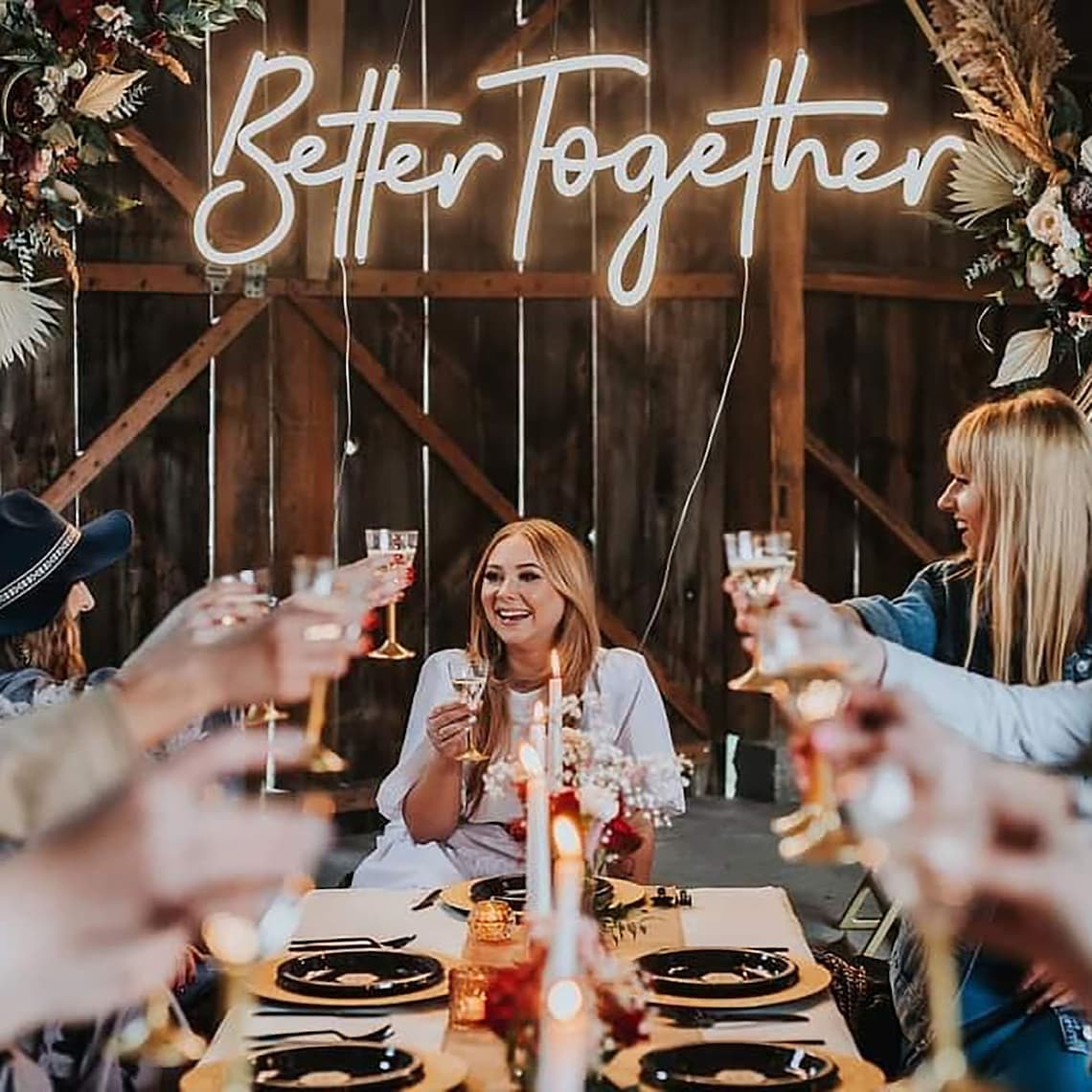 Neon Sign Wedding Better Together Neon Sign Wedding Neon - Etsy