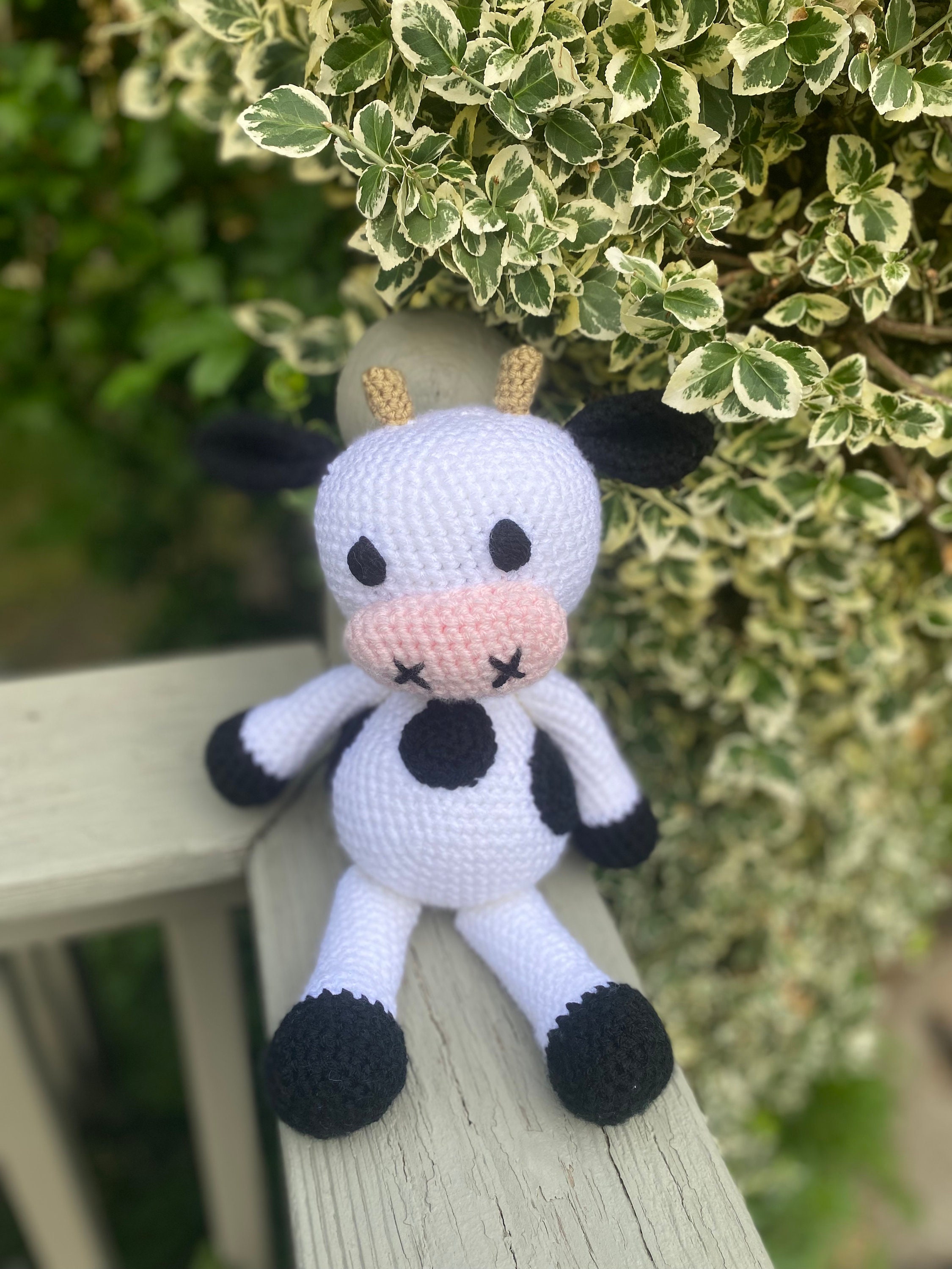 Cow Stuffed Animal - Etsy