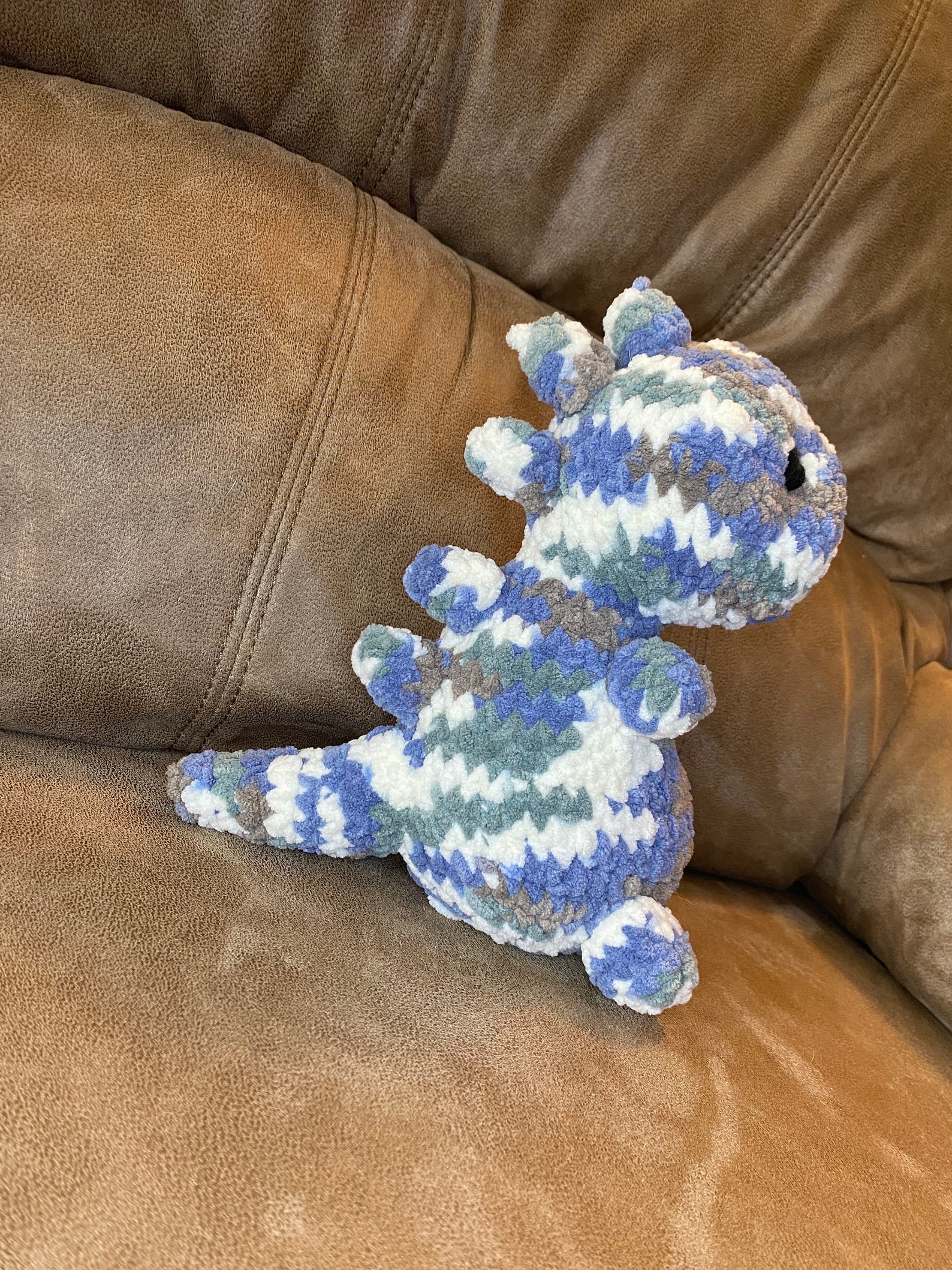 Dino Stuffed Animal - Etsy