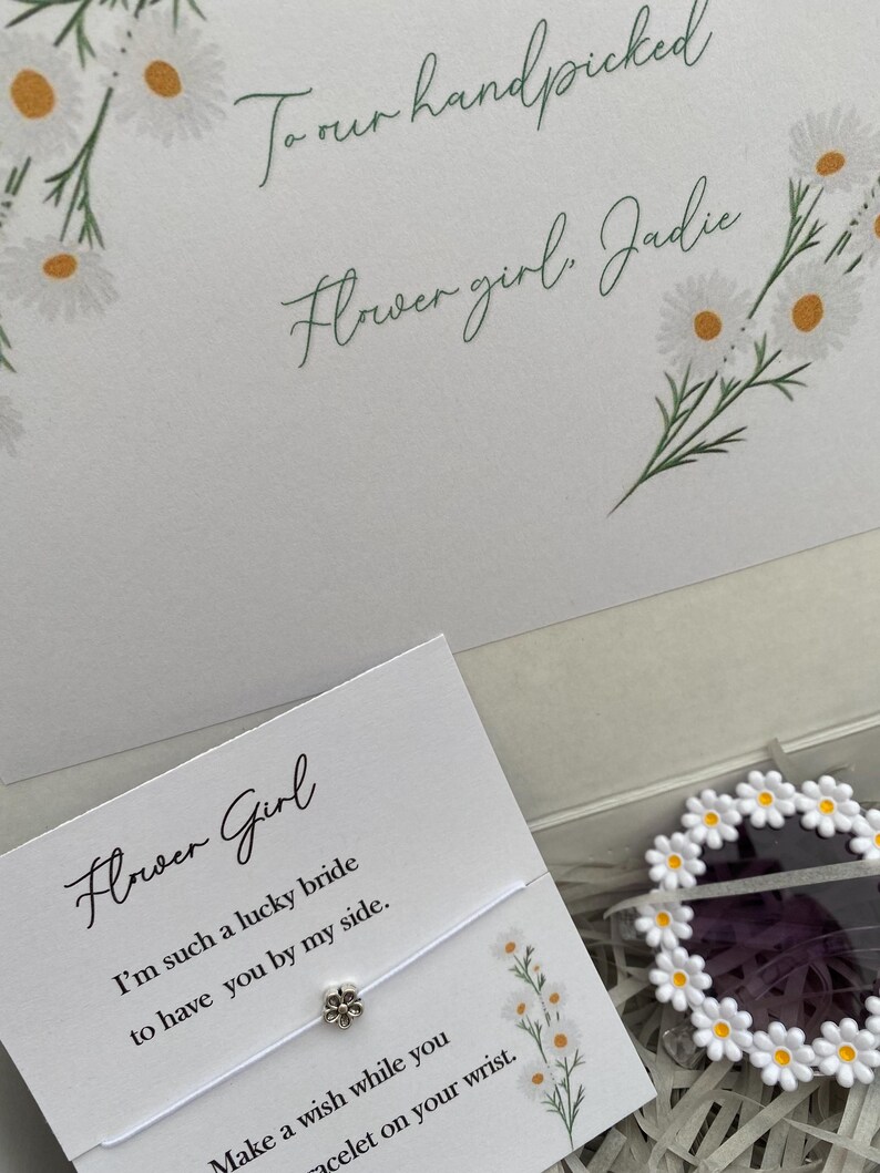 Flower Girl Gift Box - Etsy UK