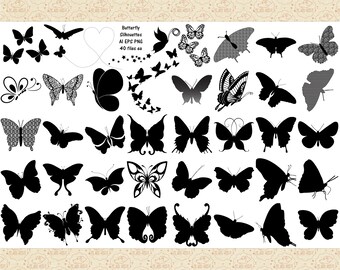 Butterfly Group Svg - Etsy