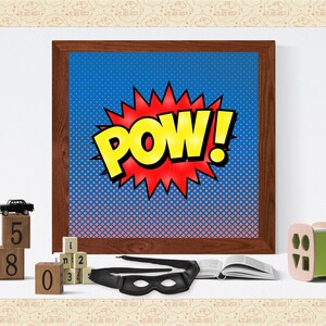 Superhero Halftone Comic Digital Paper MEGAPACK, 26 Papers in All ...