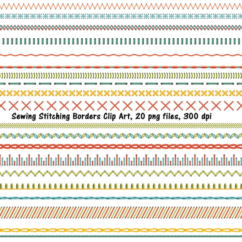 Sewing Border - Etsy