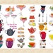 Tea Time Clip Art, High Tea Graphics, Cupcakes, Tea Sandwiches, Sugar ...