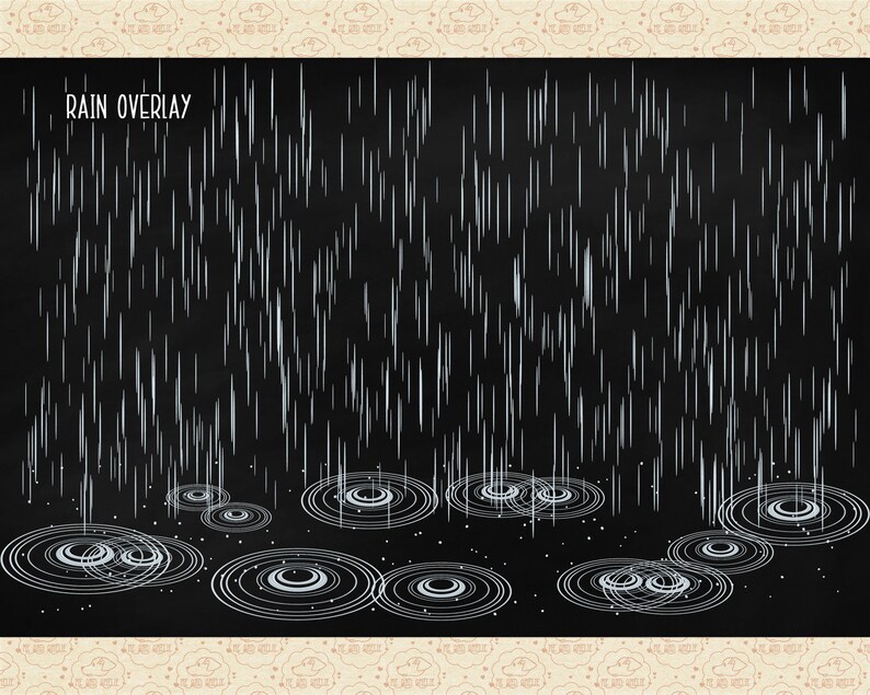 Chalk Sky Doodles Clipart Chalkboard Clipart Sky Elements | Etsy