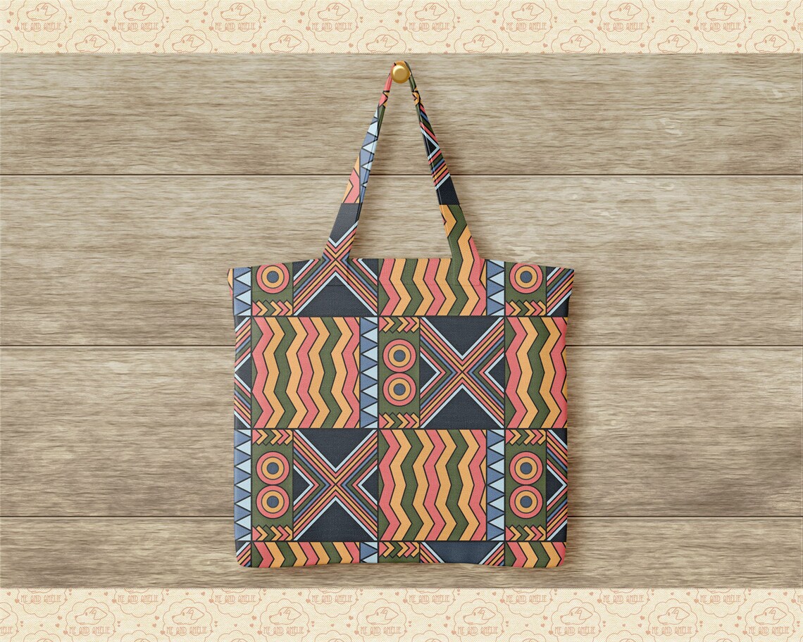 African Patterns Digital Paper, Ethnic Tribal Digital Papers, Boho ...